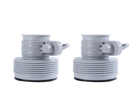 Ecopooltech Hose Adapter 1 25 To 1 5 Type B Hose Adapters For Intex Pumps And Saltwater System