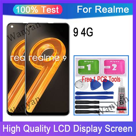 Oem For Amoled Realme 9 4g Rmx3521 Lcd Screen With Frame Replacement Shopee Philippines