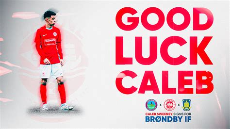 Caleb Sweeney Completes Move To Brøndby If Larne Fc