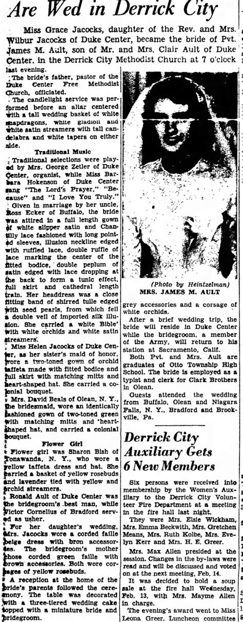 Grace Jacocks James Ault ™