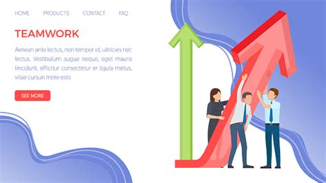 비즈니스 팀워크 창의적인 혁신을 위한 아이디어 개념 팀 랜딩 페이지의 성공적인 임무 개념에 대한 스톡 벡터 아트 및 기타 이미지 개념 경영자 금융 Istock