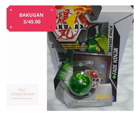 Bakugan Mythic Pack Fade Ninja En Venta En Lima Lima Por Sólo S 39 00 Perú