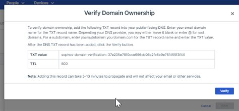 Sophos Email Configuring Central Email Inbound With Zoho Mail Server