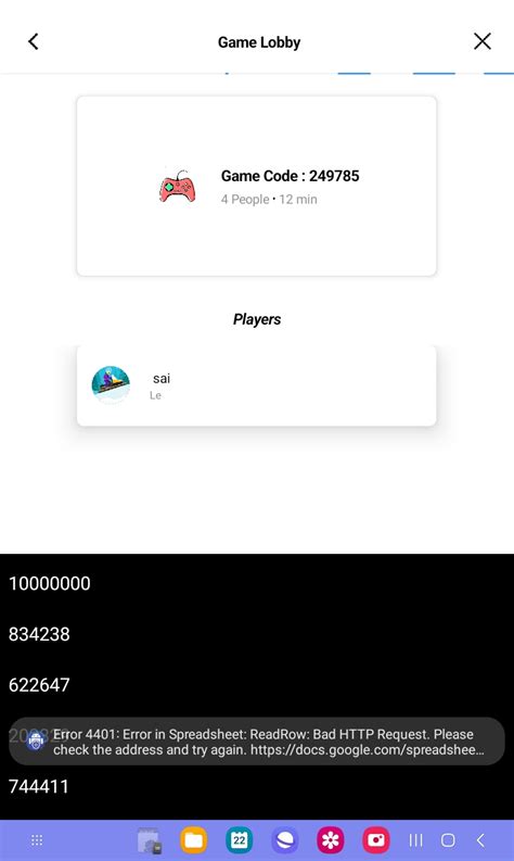 Error 4401 Bad Request Discuss Kodular Community