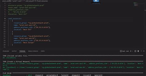 Create Multiple Azure Vnet Virtual Network Using Ansible Vgeek Tales From Real It System