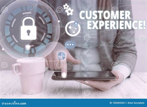 Text Sign Showing Customer Experience Conceptual Photo Product Of Interaction Between