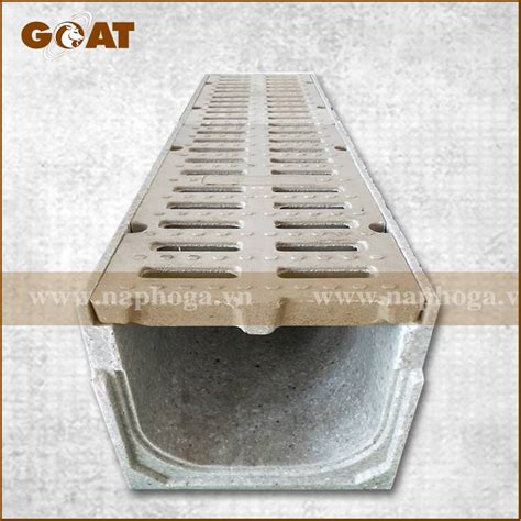 Bộ Song Thoát Nước Kết Hợp Rãnh Thu Nước Goat Có Kèm Hộp Dẫn Nước