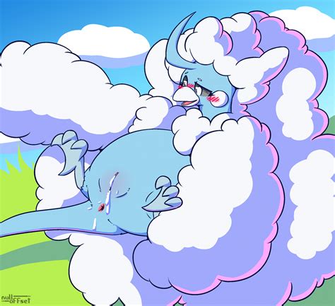 Rule 34 After Sex Altaria Anus Beak Blush Blush Lines Bodily Fluids Cloud Cum Cum Drip Cum In