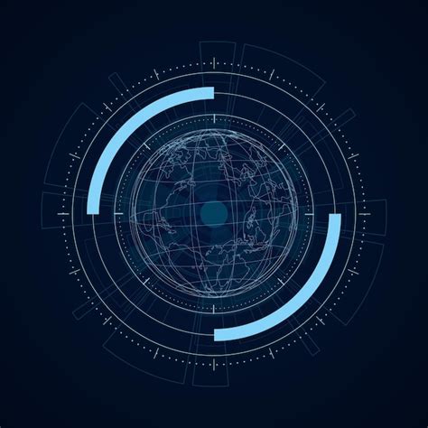 Premium Vector Sci Fi Futuristic User Interface Hud Technology