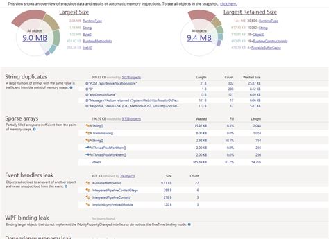 C Dotmemory Memory Profiling Stack Overflow