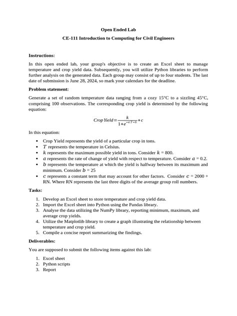 Open Ended Labitc Pdf