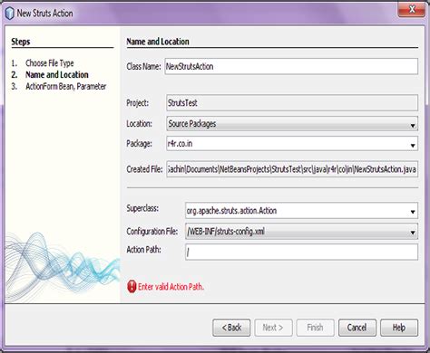 Creating A Simple Web Application With Netbeans Ide In Struts