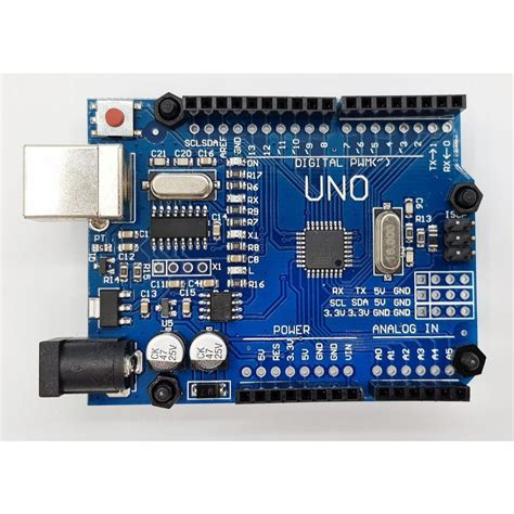Uno R3 Compatible Atmel Dip Atmega328p Uno With Usb B Type Cable