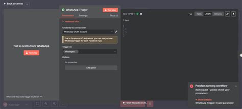 Getting Error In Whatsapp Trigger Questions N8n Community