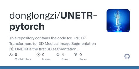 github donglongzi unetr pytorch this repository contains the code