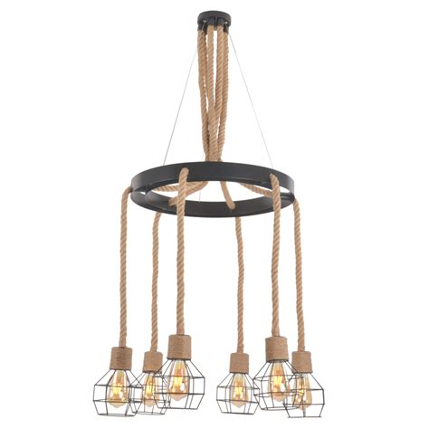 Люстра підвісна в стилі лофт Sirius H686 6 на 6 лампочек Id 1636385416 цена 3360 ₴ купить