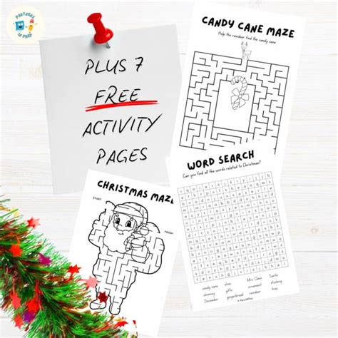 Christmas Activity Workbook No Prep Literacy And Numeracy Printables