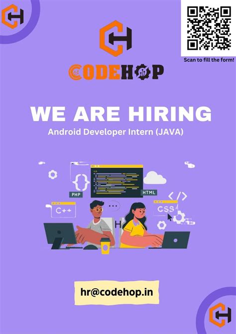Codehop Interfusion On Linkedin Androiddeveloper Java Internship Codehopinterfusion