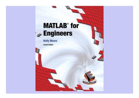 Matlab For Engineers