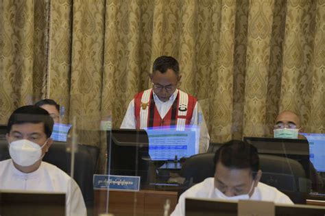 ပြည်ထောင်စုအစိုးရအဖွဲ့ လုပ်ငန်းဆောင်ရွက်ချက်များနှင့် စပ်လျဉ်းသည့် ညှိနှိုင်းအစည်းအဝေး