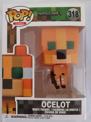 Funko Pop Game Ocelot Minecraft Meses Sin Intereses