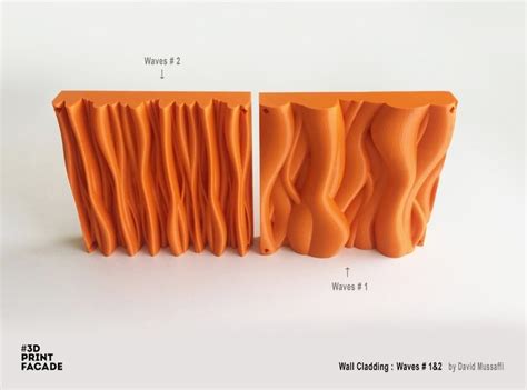 3d Printed Wall Cladding Waves 2 By David Mussaffi Pinshape 3d Printed Wall Cladding Waves 2 By David Mussaffi Pinshape