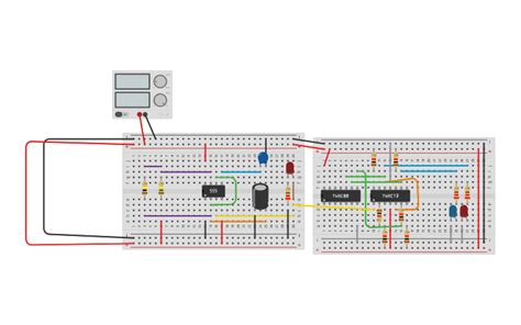 Circuit Design Practica 4 De Jorge Tinkercad