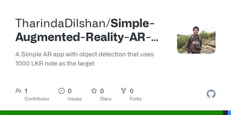 Github Tharindadilshansimple Augmented Reality Ar App Using Unity