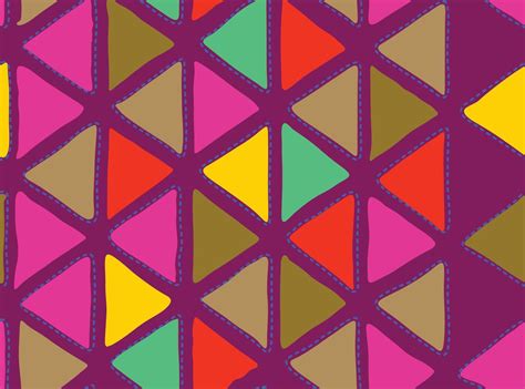 Un Vistoso Modelo Con Triangulos Y Cuadrícula 56210326 Vector En Vecteezy