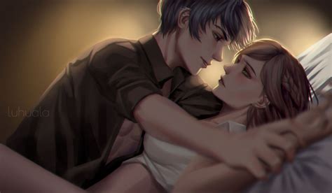 Rule 34 1boy 1girls Bed Bottomless Female Imminent Sex Luhuala Male