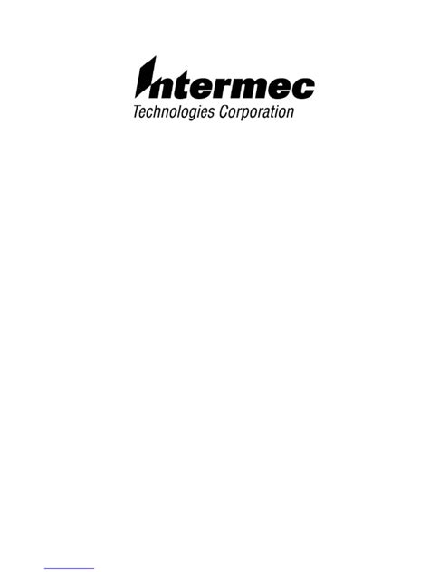 Intermec 6100 Handheld Computer Users Guide Pdf Computer Data