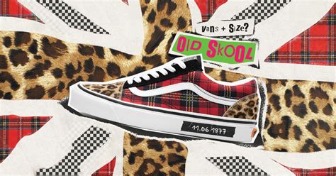 Size X Vans History Of Punk Old Skool English Invasion