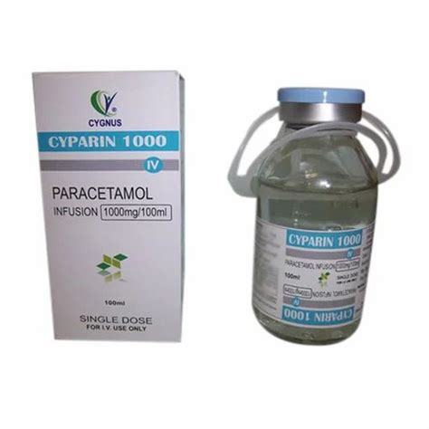 Paracetamol Infusion Ip 1000 Mg At ₹ 40 Bottle In Mumbai Id 14951702088