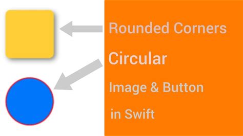How To Create As Rounded Only Corners Rounded Image Or Button With