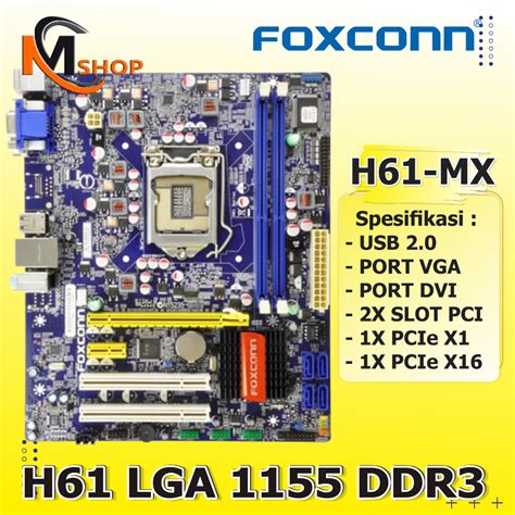 Mobo H61 Socket 1155 Ddr3 Gigabyte Motherboard Mainboard Shopee Malaysia