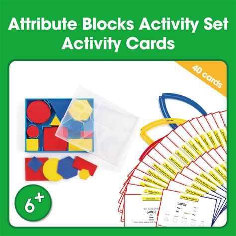 Edx Downloadable Attribute Blocks Activity Set Activity Cards 40 Cards