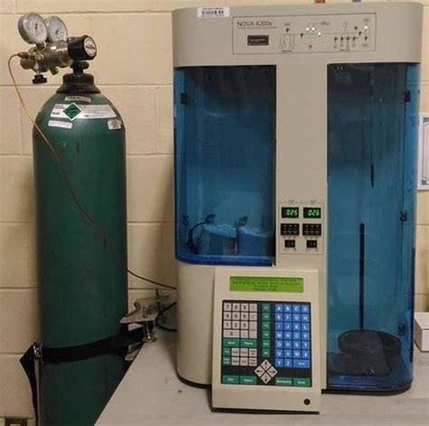 Nova 4220e Quantachrome © Instruments Equipment Used For Bet Analysis Download Scientific