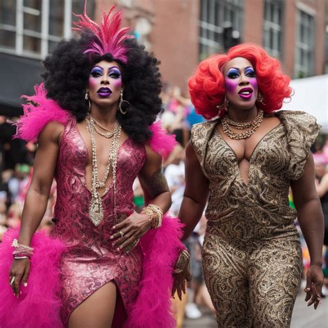 Glamourous Drag Queens At Gay Pride By Jdb1992 On Deviantart