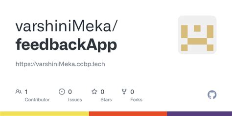 Github Varshinimekafeedbackapp Varshinimekaccbptech