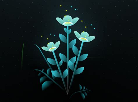 css实现的植物生长花朵绽放动画特效 其他特效 站长图库
