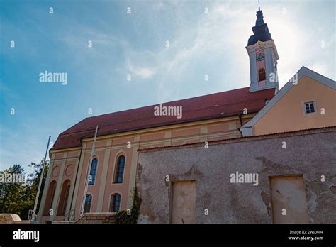 Basilika On A Sunny Summer Day At Osterhofen Danube Bavaria Germany