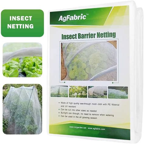 Agfabric Garden Mosquito Netting Bug Insect Net Bird Netting Protect