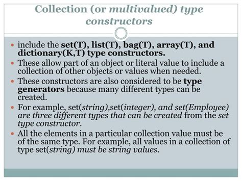 Object Oriented Database Concepts Pptx