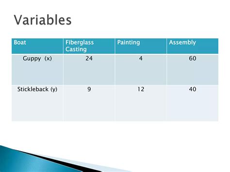 Linear Programming Project Ppt