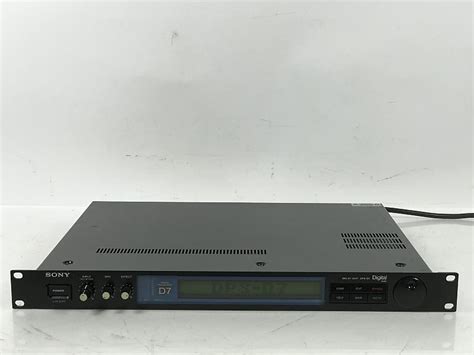 Sony Dps D7 Digital Delay Unit Reverb Uk