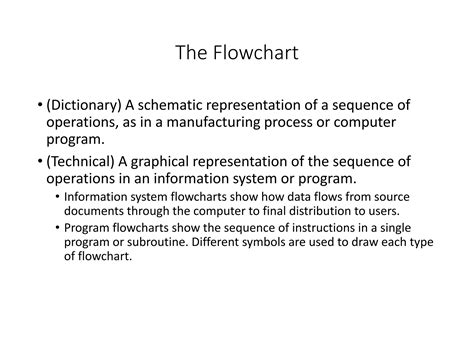 Algorithms And Flow Chart Overviewpdf