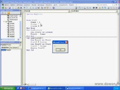 VBA Type Enum YouTube