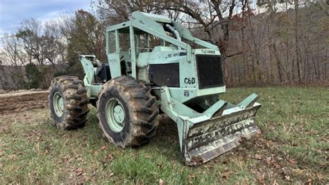 1983 C6D Tree Farmer Cable Skidder Lumbermensco