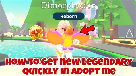 Secret Trick To Get Dimorphodon Quickly In Adopt Me 🤫 Youtube