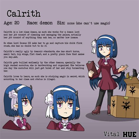Calrith Character Sheet By Alulle On Deviantart
